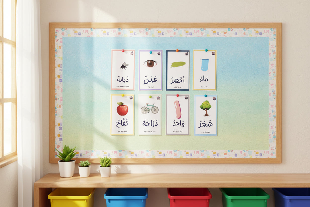 Arabic First 100 Words Flashcards (Early Learners) – The Safaa Safiyyah ...